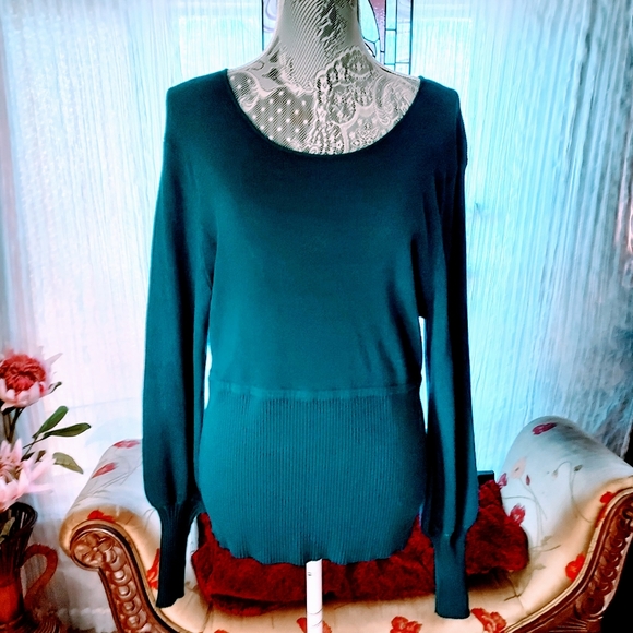 Linea | Sweaters | Linealuis Odell Oilo Teal Sweater Large | Poshmark